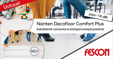 Uutuus - Askelääntä vaimentava lattiapinnoitejärjestelmä ...